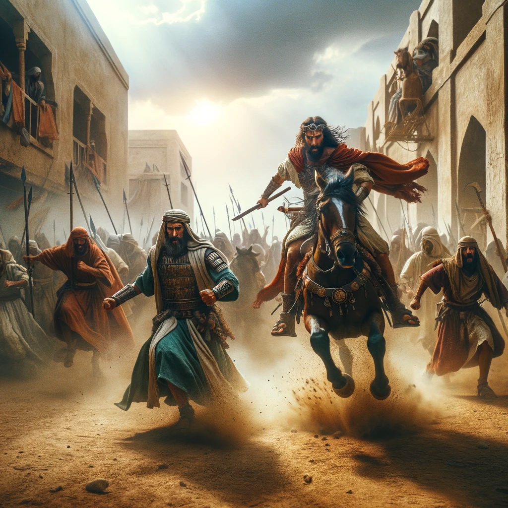 And they shall be as mighty men, which tread down their enemies - Holy ...