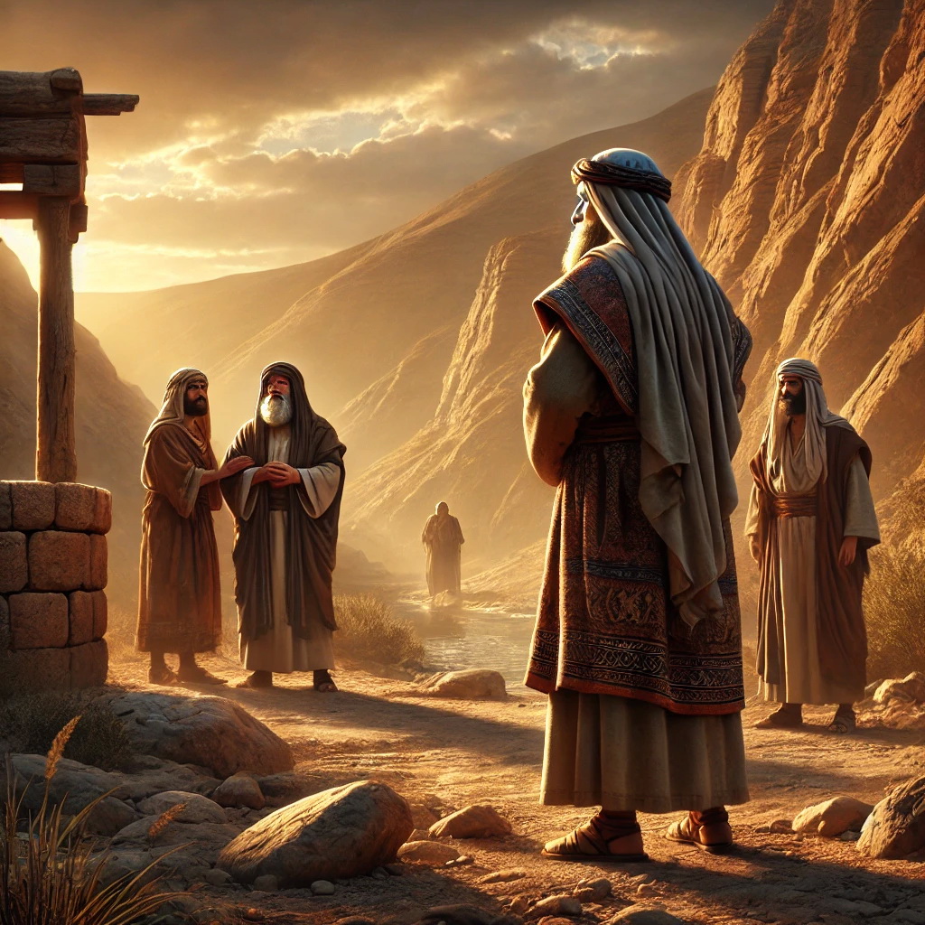 And when Joab was come out from David, he sent messengers - Holy Bible ...